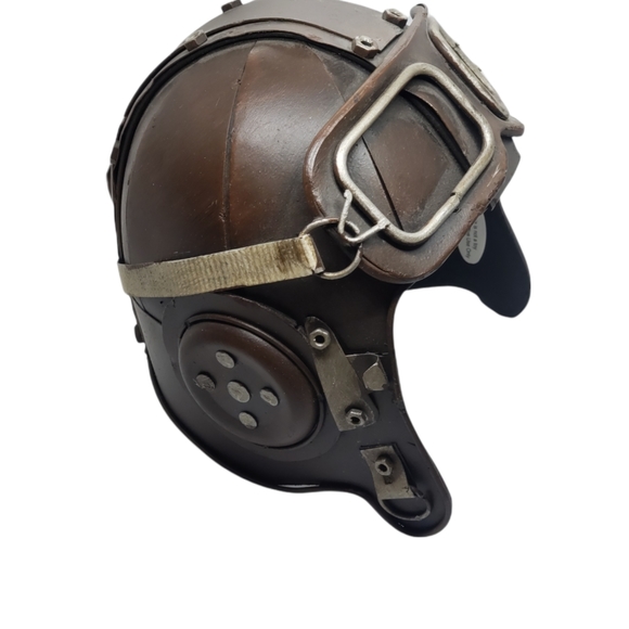 Accents | Vintage Decorative Metal Pilot Helmet Trinket | Poshmark